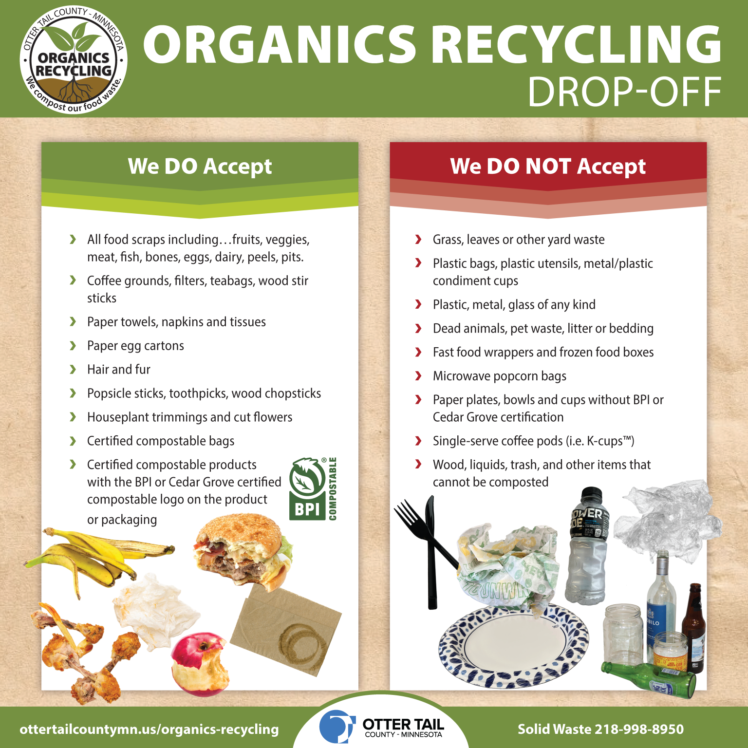 Food Waste Drop-Off - Otter Tail County, MN