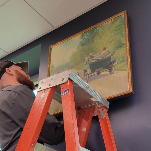 Historic mural paintings unveiled at Government Services Center - Otter ...