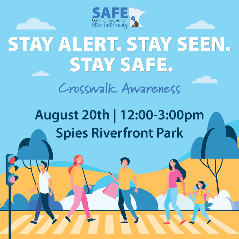 Crosswalk safety event - Otter Tail County, MN